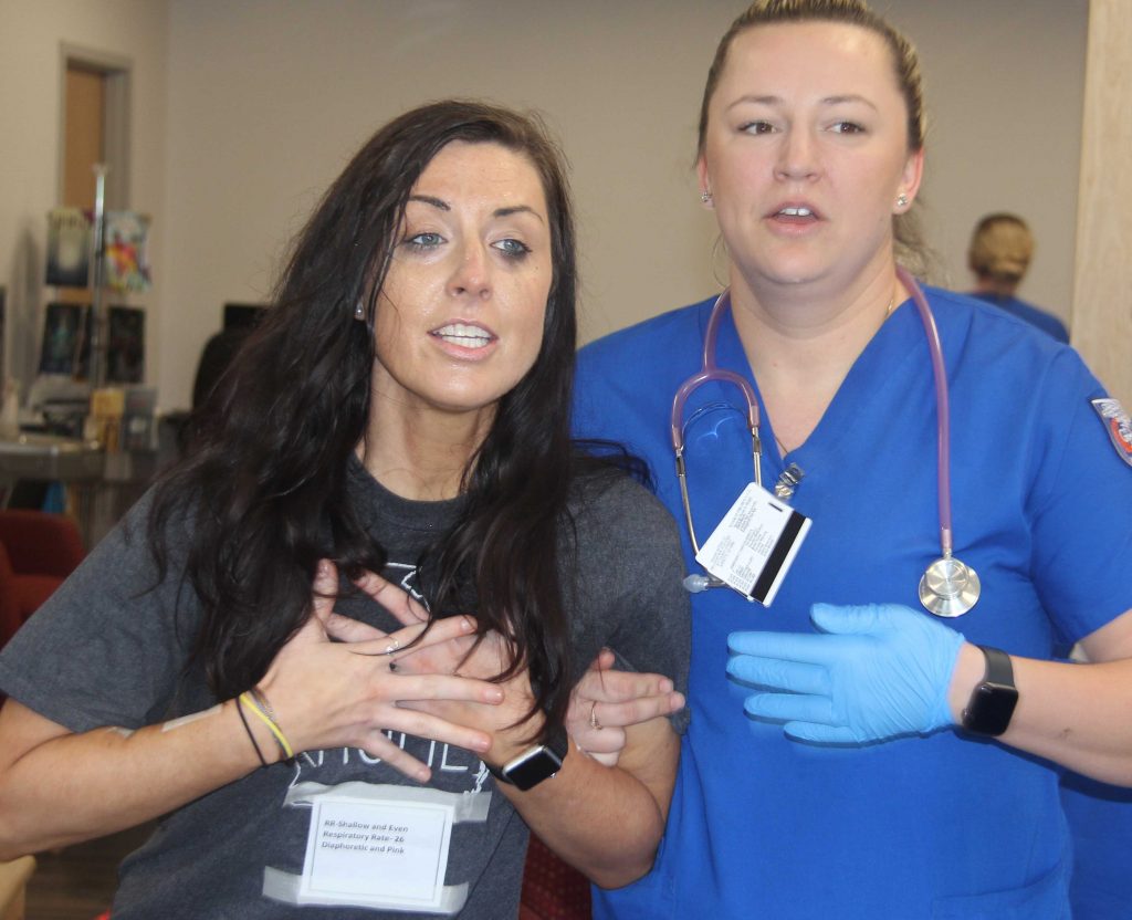 GHC nursing students participate in disaster training with local ...